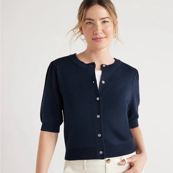 Free Assembly | Sweaters | Nwt Free Assembly Blue Cardigan | Poshmark